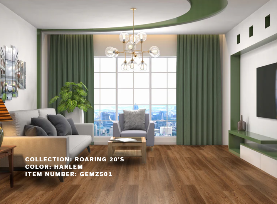 Vinyl Harlem GEMZ501 ROARING 20 S | Factory Flooring Liquidators